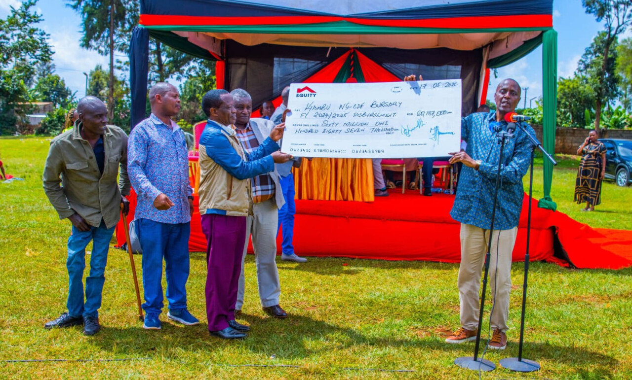Kiambu MP Unveils Free Education for Day Secondary School Students | Tukio