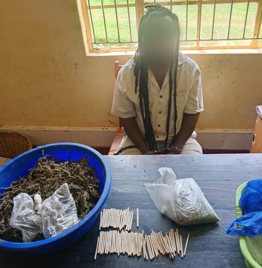 Suspected Drug Peddler Arrested in Vihiga With Cannabis and Tobacco ...