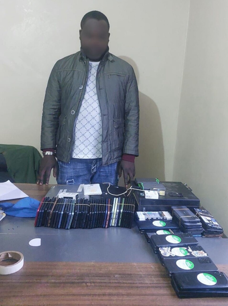 Suspect Arrested in Mathare with Stolen Electronics during Police ...