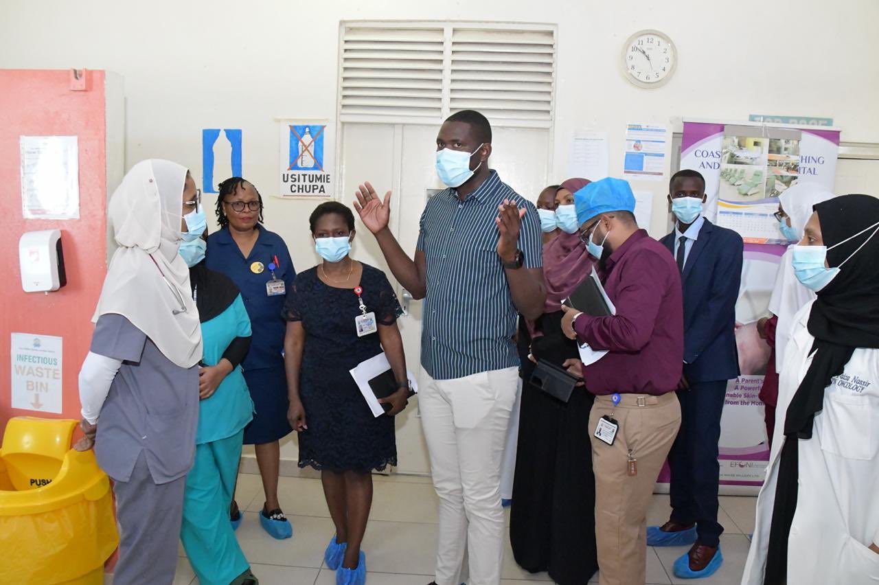 PS Oluga Visits Coast General Hospital, Meets with Community Health ...