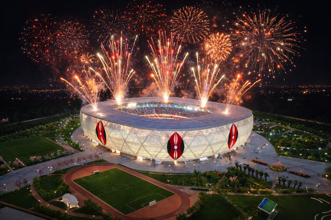 Kenyans Wow’d by Fireworks-Inspired Design of Talanta Stadium Ahead of ...